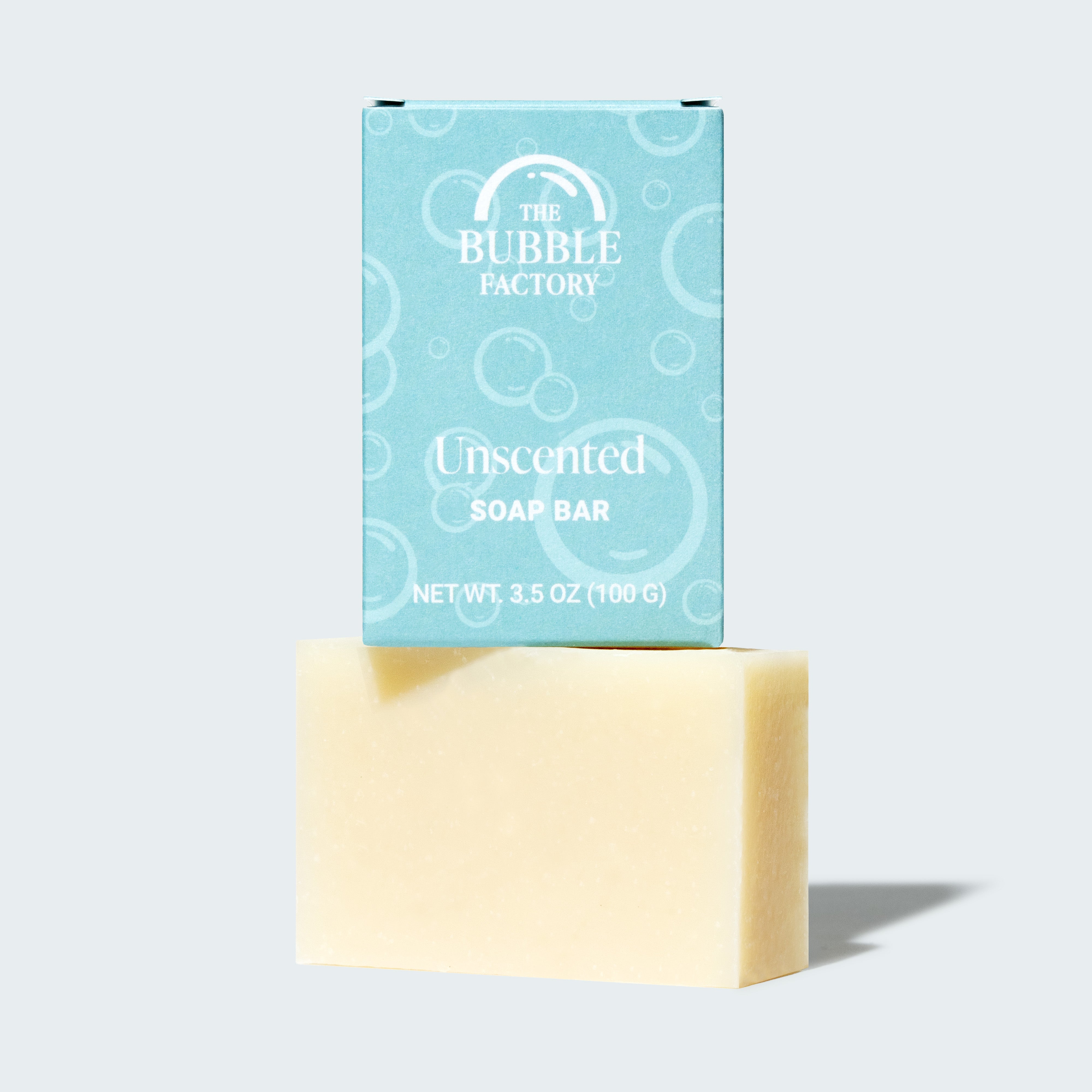 Unscented Extra Gentle Natural Soap Bar – The Bubble Factory