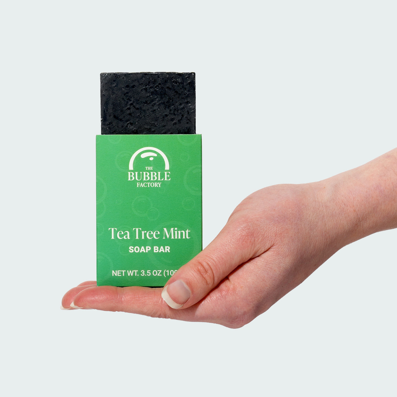 Tea Tree Mint Natural Essential Oil Soap Bar – The Bubble Factory